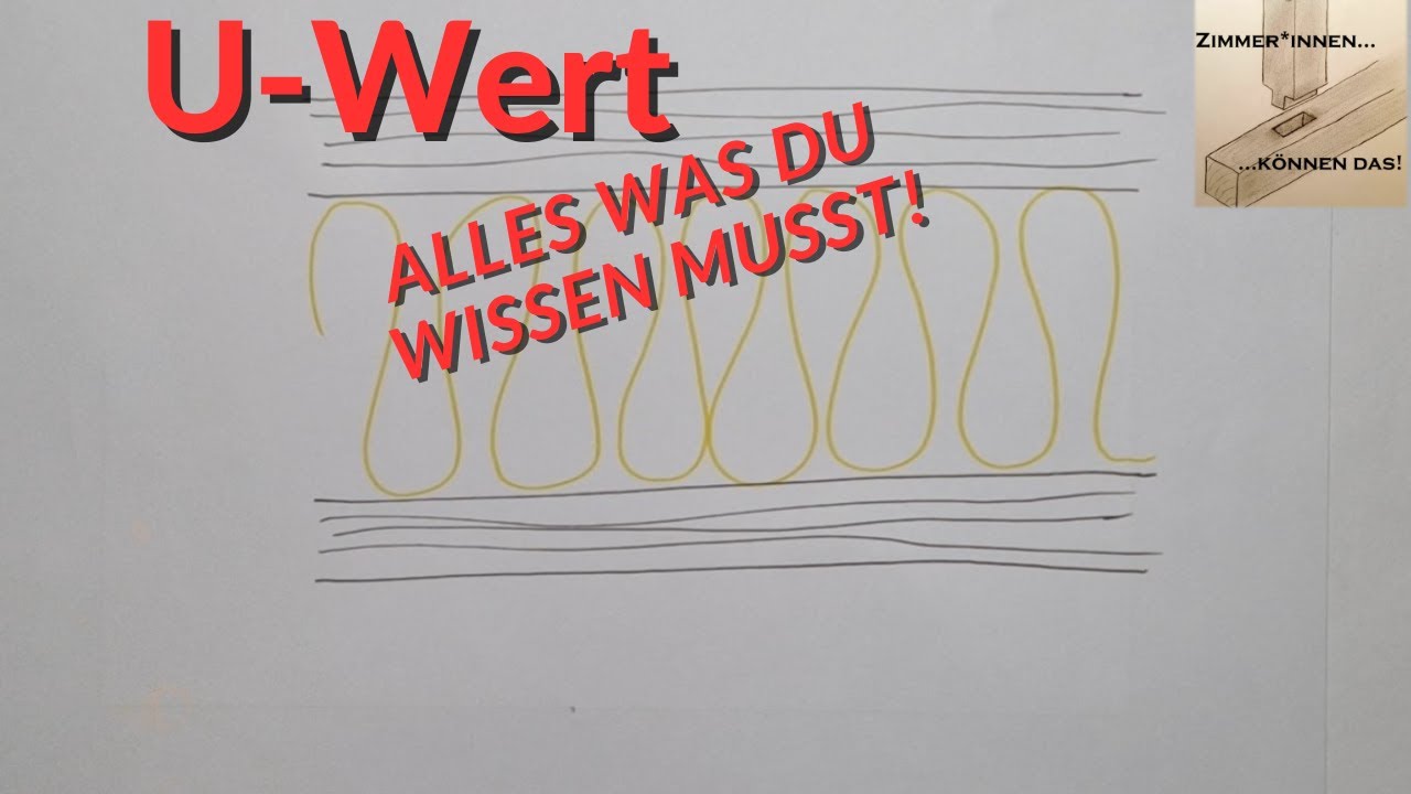 Einführung U-Wert Berechnung - YouTube