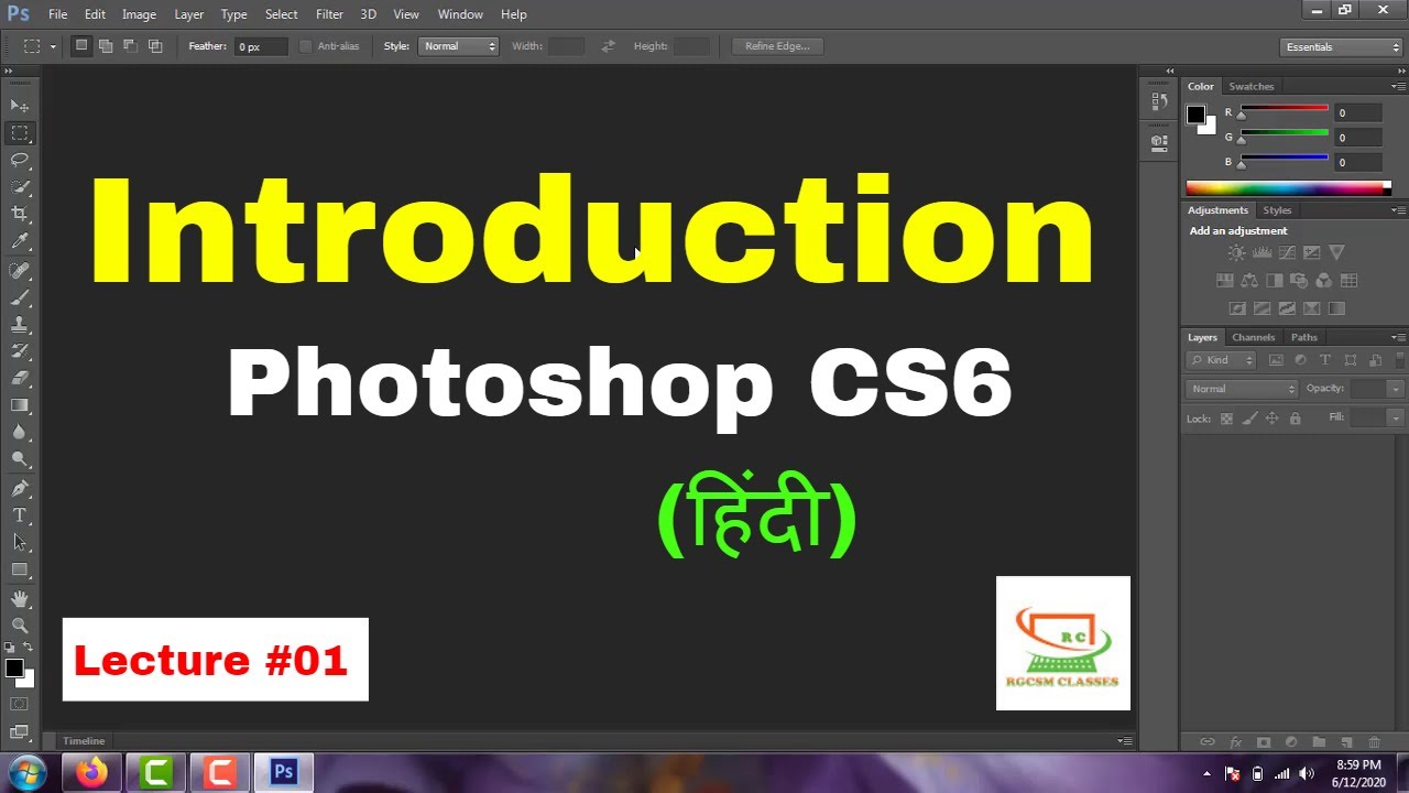 #01) Photoshop CS6 Introduction | How to Free Download Photoshop cs6 ...