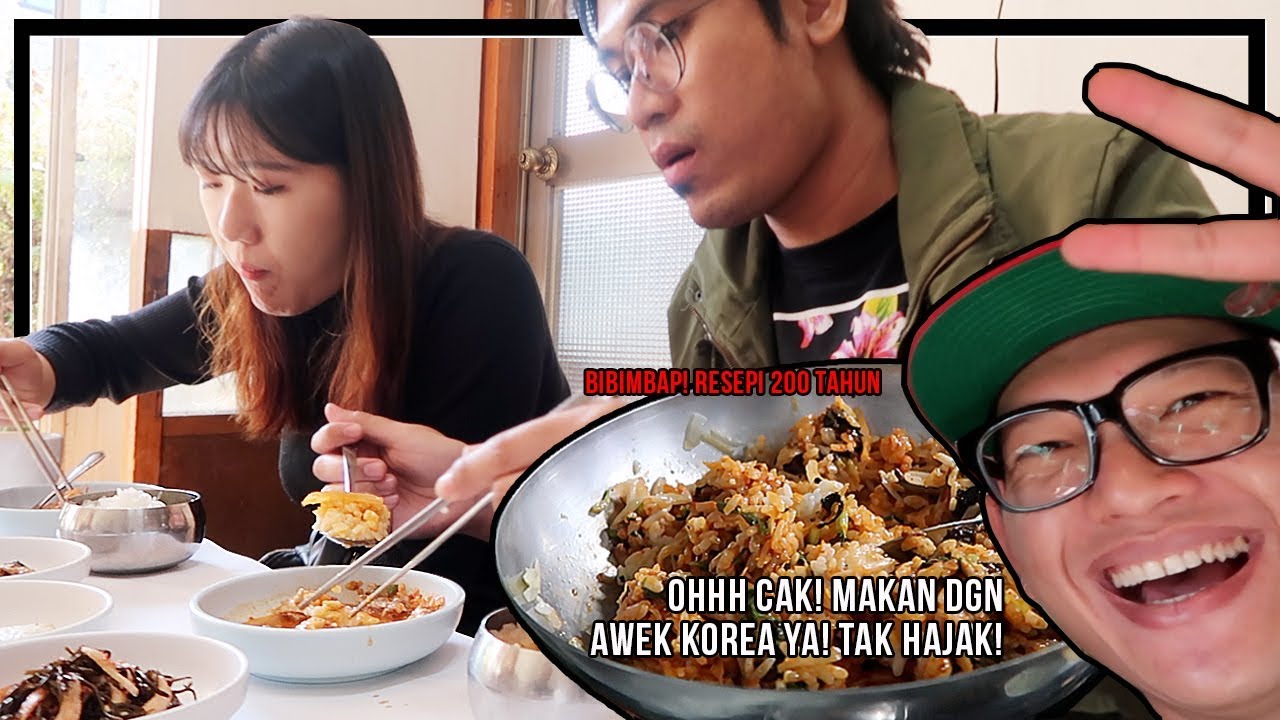 BIBIMBAP RESEPI 200 TAHUN MKN DGN AWEK CUN KOREA DI BUSAN JINJU | PYAN ...