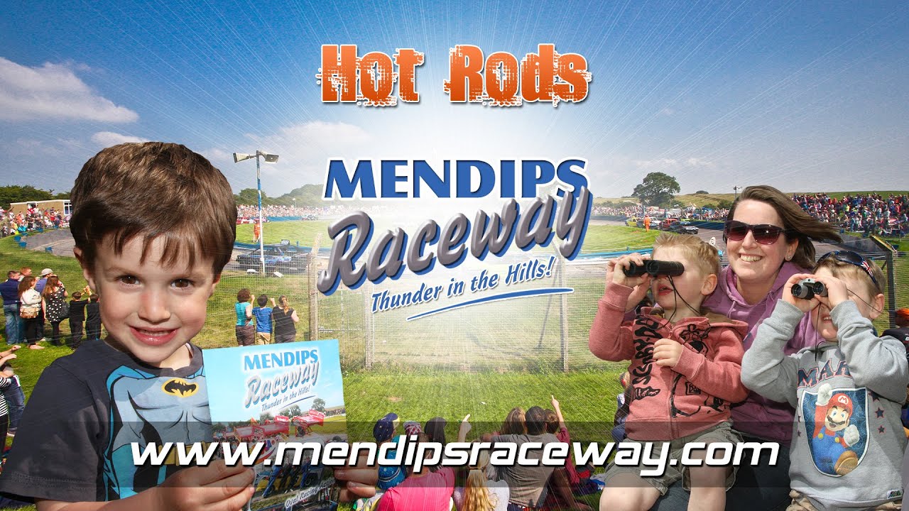 Hot Rods at Mendips Raceway - YouTube