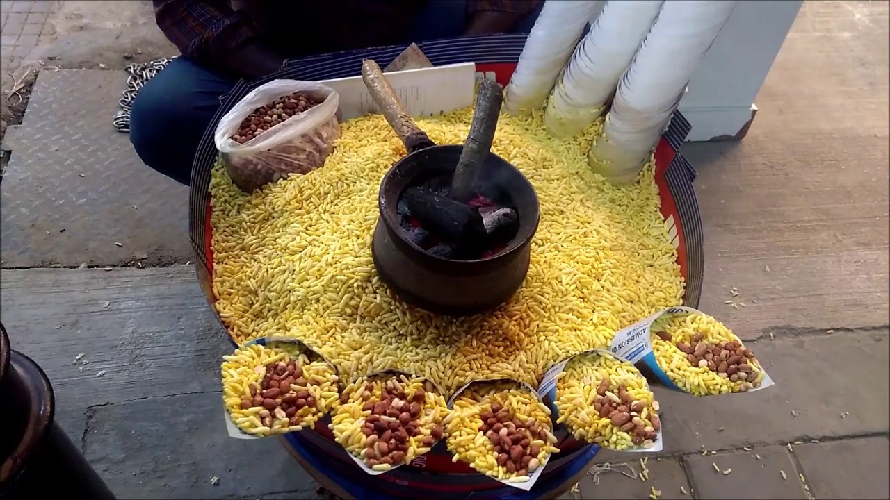 Masale Kadle Puri Snack Mixture | Curious Cuisines - YouTube