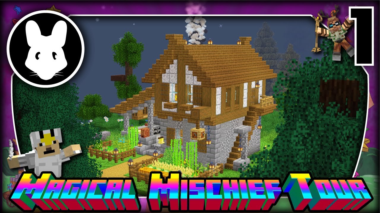 01 Let's Play Magical Mischief Tour modpack! A Fresh Start! - YouTube