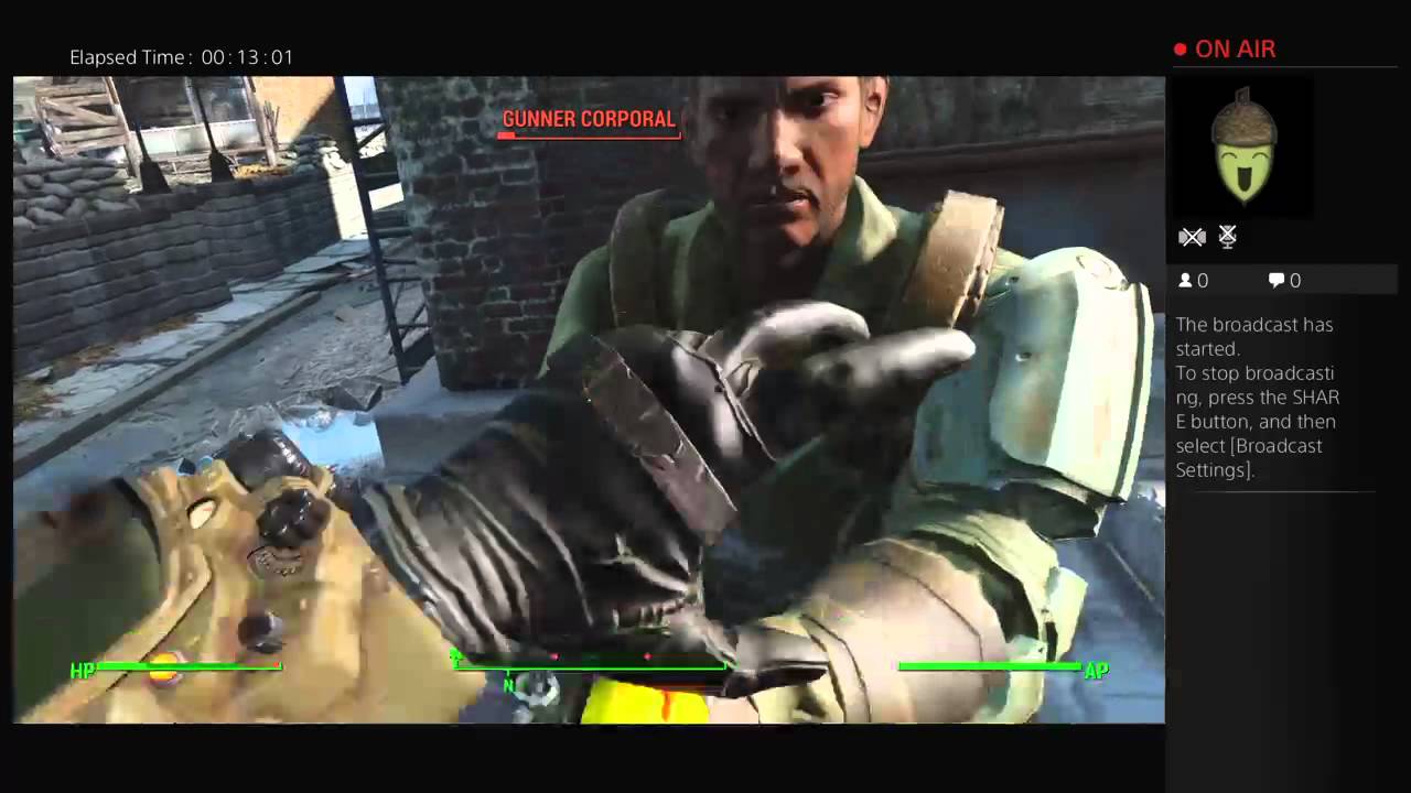 Fallout 4 fist fight! - YouTube