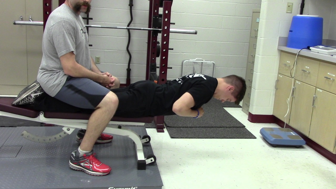 partner back extension example - YouTube