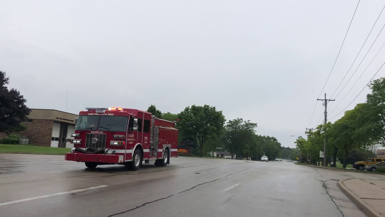 Cary Fire Responding - YouTube