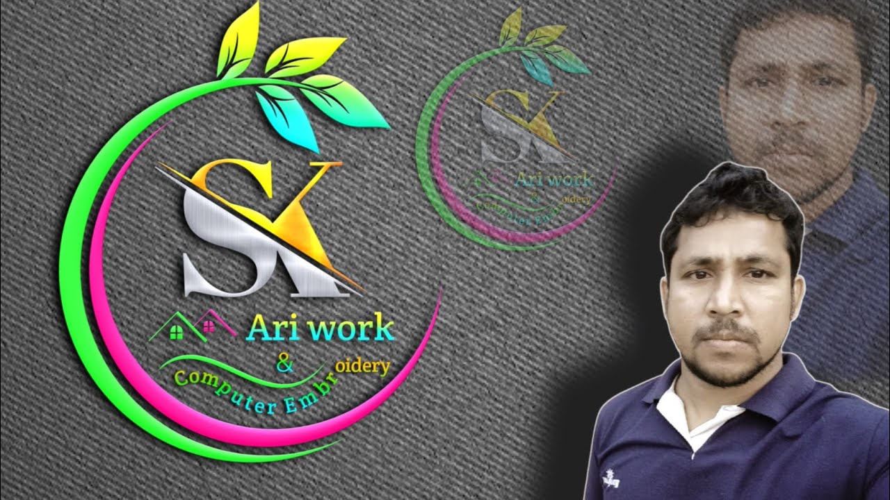 Computer Embroidery Work - YouTube