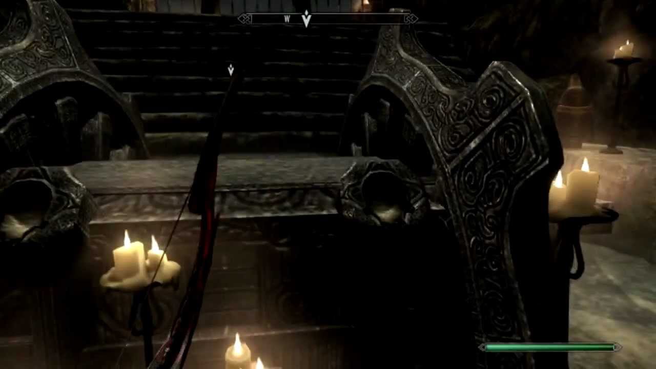 The Elder Scrolls V: Skyrim - Otar the Mad and a Blood Dragon - - YouTube