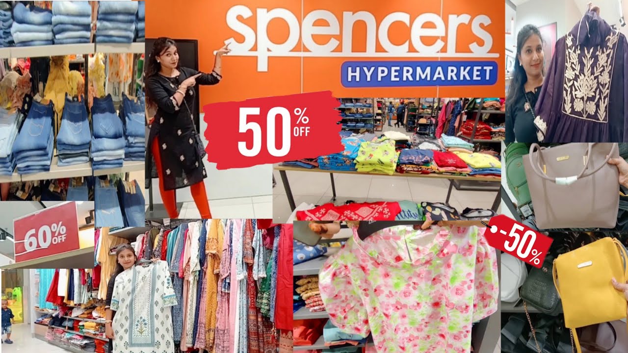 Spencers latest Puja Collection 2024। Spencers today upto 70%offer ...