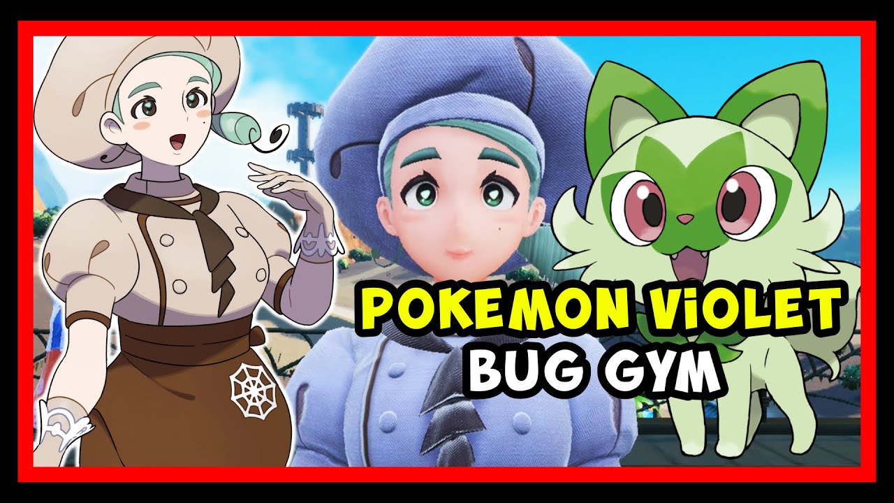 Pokemon Violet [ポケットモンスター バイオレット] (NSW) Bug Gym Gameplay - YouTube