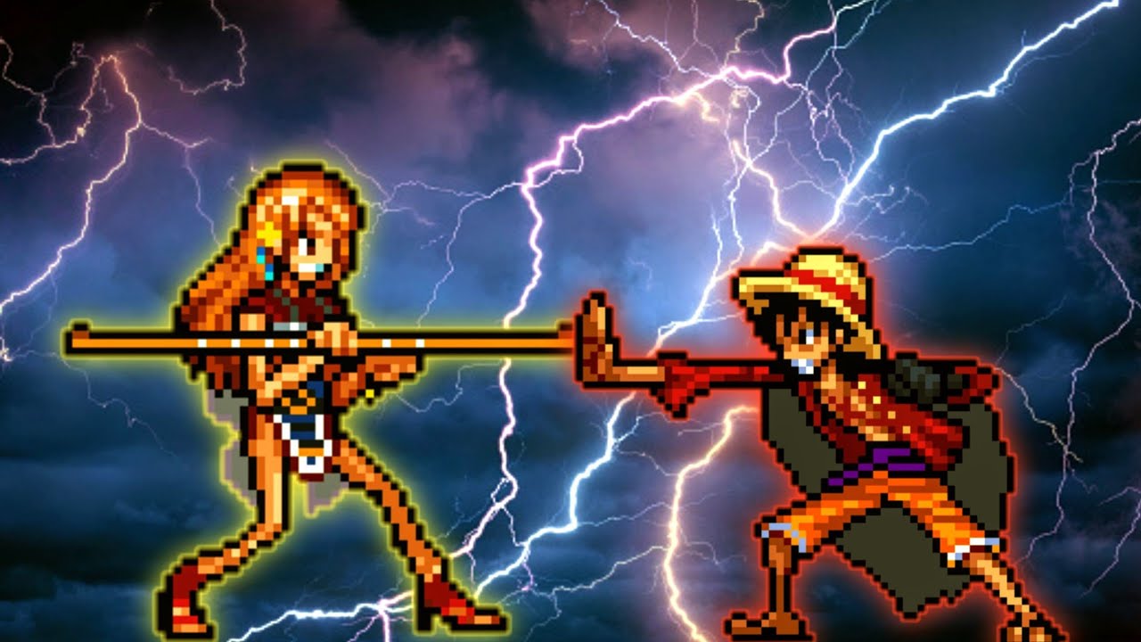 Nami Onigashima(New) VS Luffy Onigashima in Jump Force Mugen - YouTube