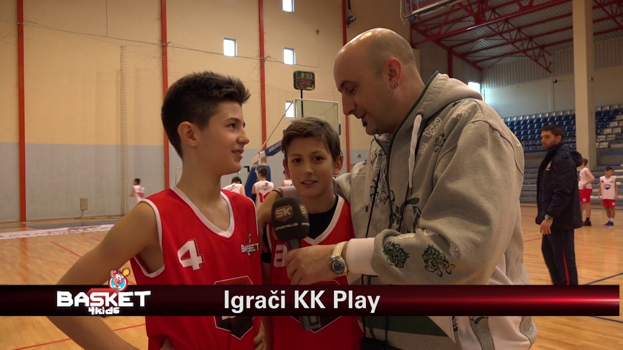 BASKET 4 KIDS | Igrači KK Play Izjava | Basket4kids Čačak - YouTube