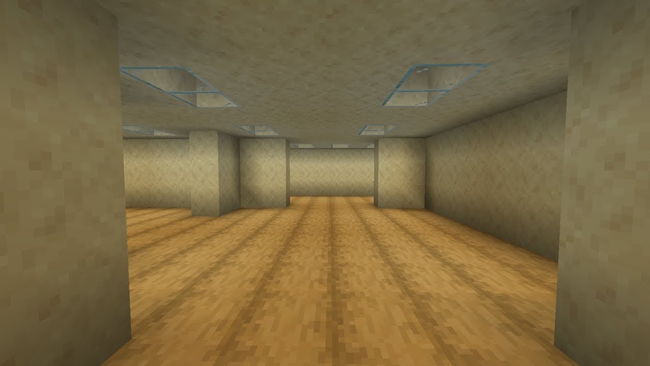 The backrooms in Minecraft (Map by Mysticat) - YouTube