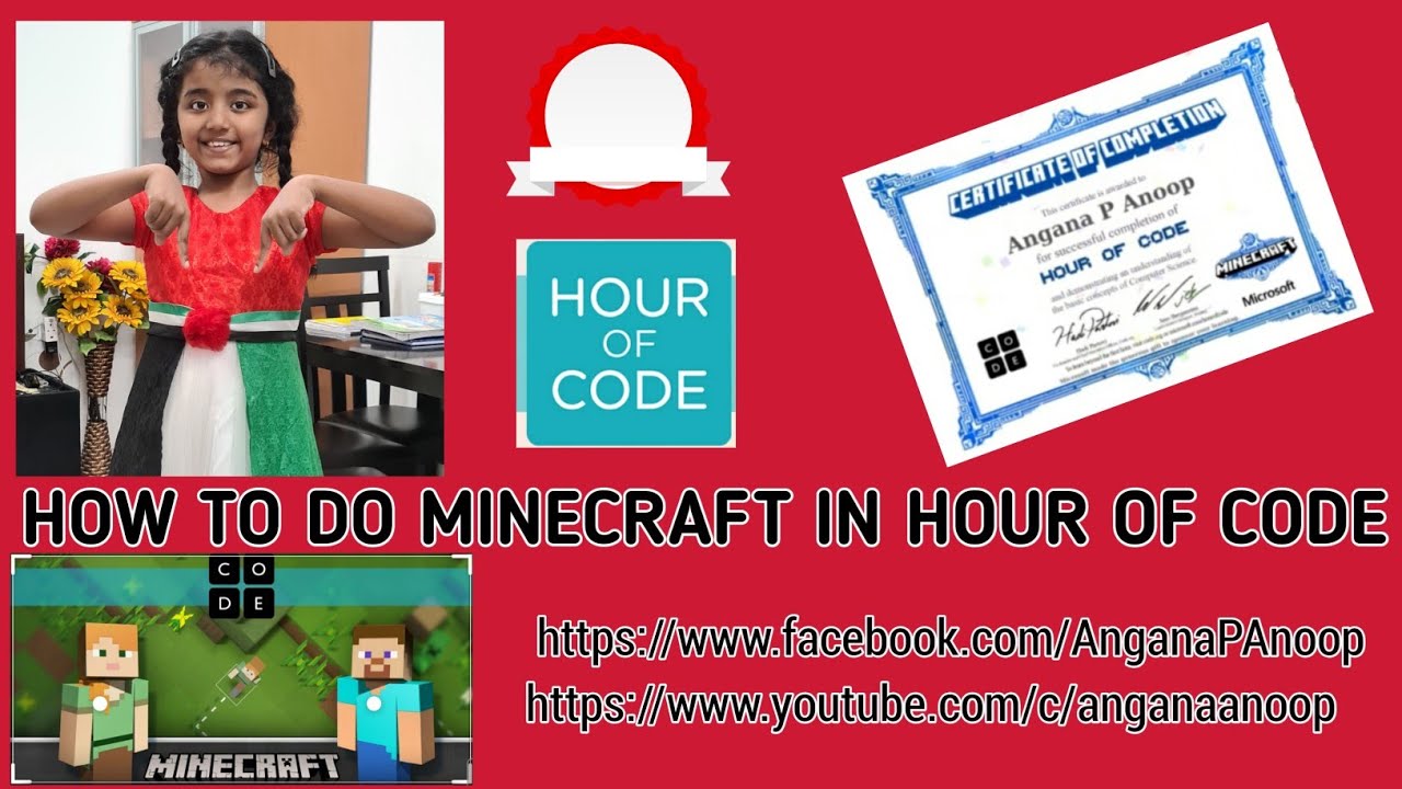 #Hourofcode, How to play Minecraft in hourofcode - YouTube