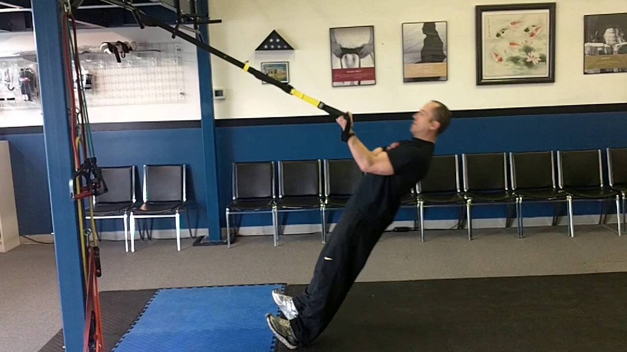 Suspension Biceps Curl - YouTube