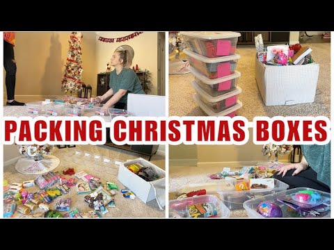 Packing Operation Christmas Child Samaritan’s Purse Shoe boxes - YouTube