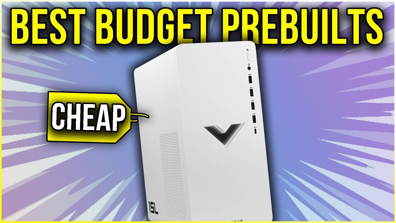 Top 3 Best BUDGET Prebuilt PCs in 2023 - YouTube
