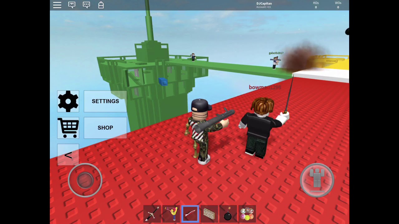 BRICK BATTLE!!! -Roblox Doom Spire Brick Battle - YouTube