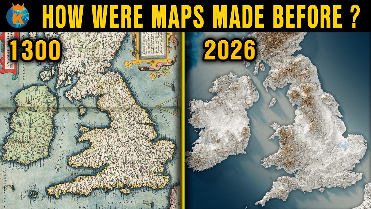 How were Maps Made Before GPS and Satellites? - Explained in 20 Minutes ...