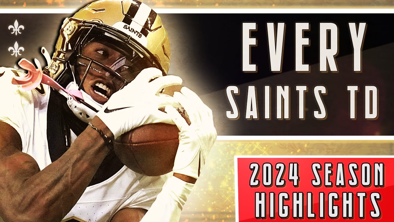 Every Saints Touchdown of 2024 NFL Season - YouTube