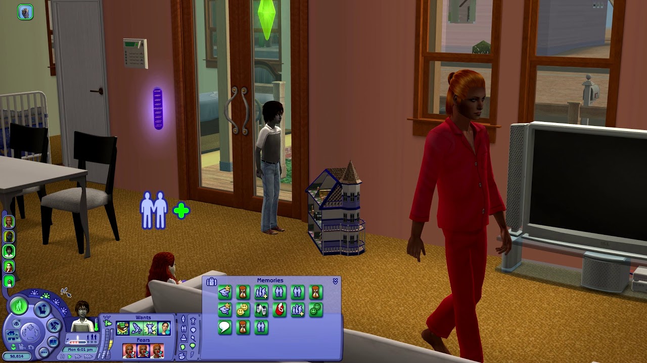 My Sims 2 Alien Abduction Edition: Birthdays! - YouTube