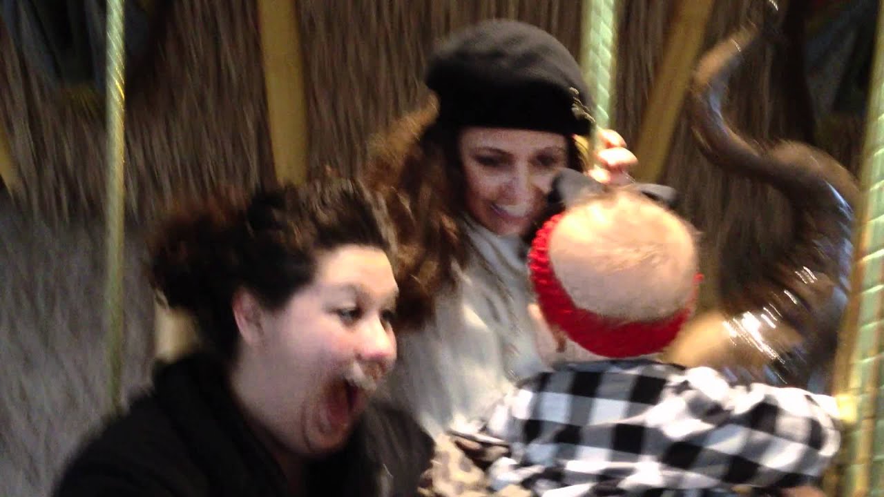 Taylor's First Carousel Ride - YouTube