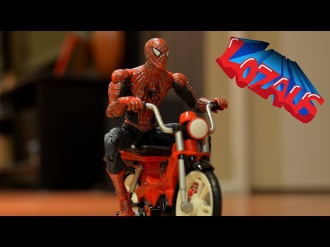 SPIDERMAN  STOP MOTION TUTORIAL STEP 3