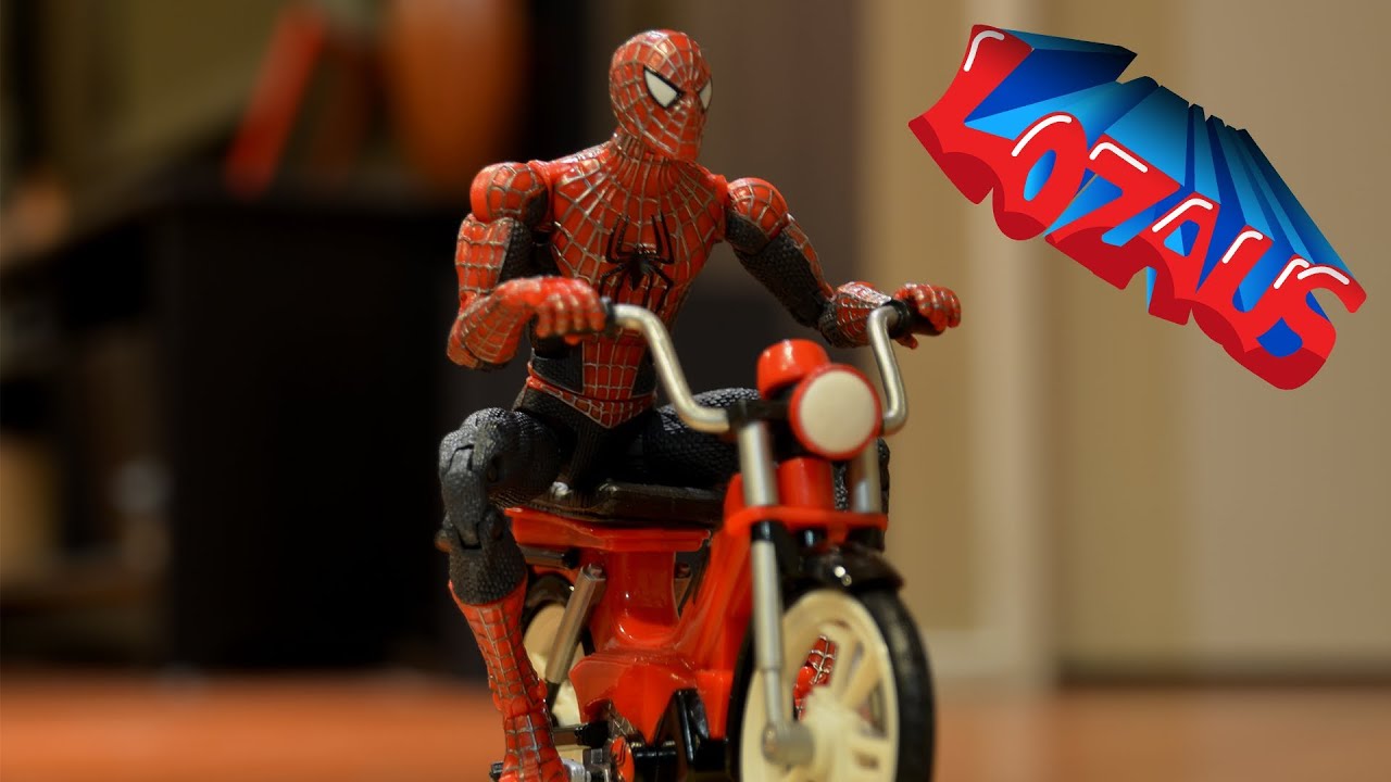 SPIDERMAN STOP MOTION TUTORIAL STEP 3 - YouTube
