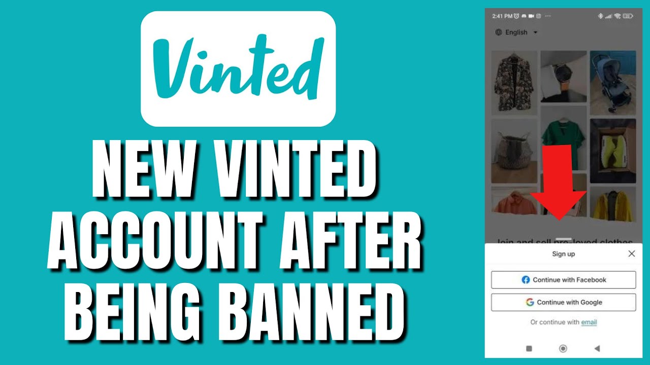How To Make/Create A New/Second Vinted Account After Beeing Blocked ...