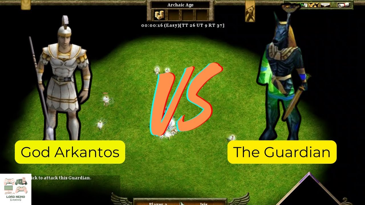 God Arkantos Vs The Guardian. The Ultimate Battle. | Lord Nemo Gaming ...