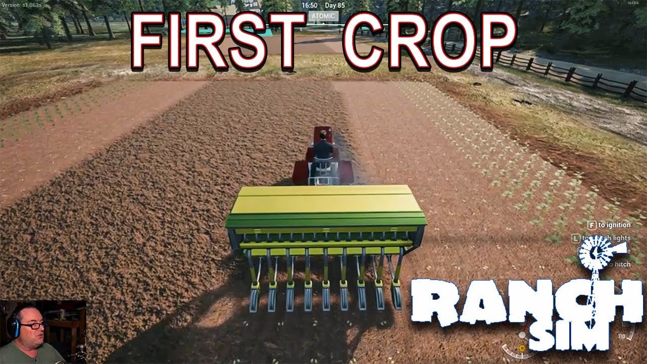 Planting My First Crops - Ranch Simulator - 27 - YouTube