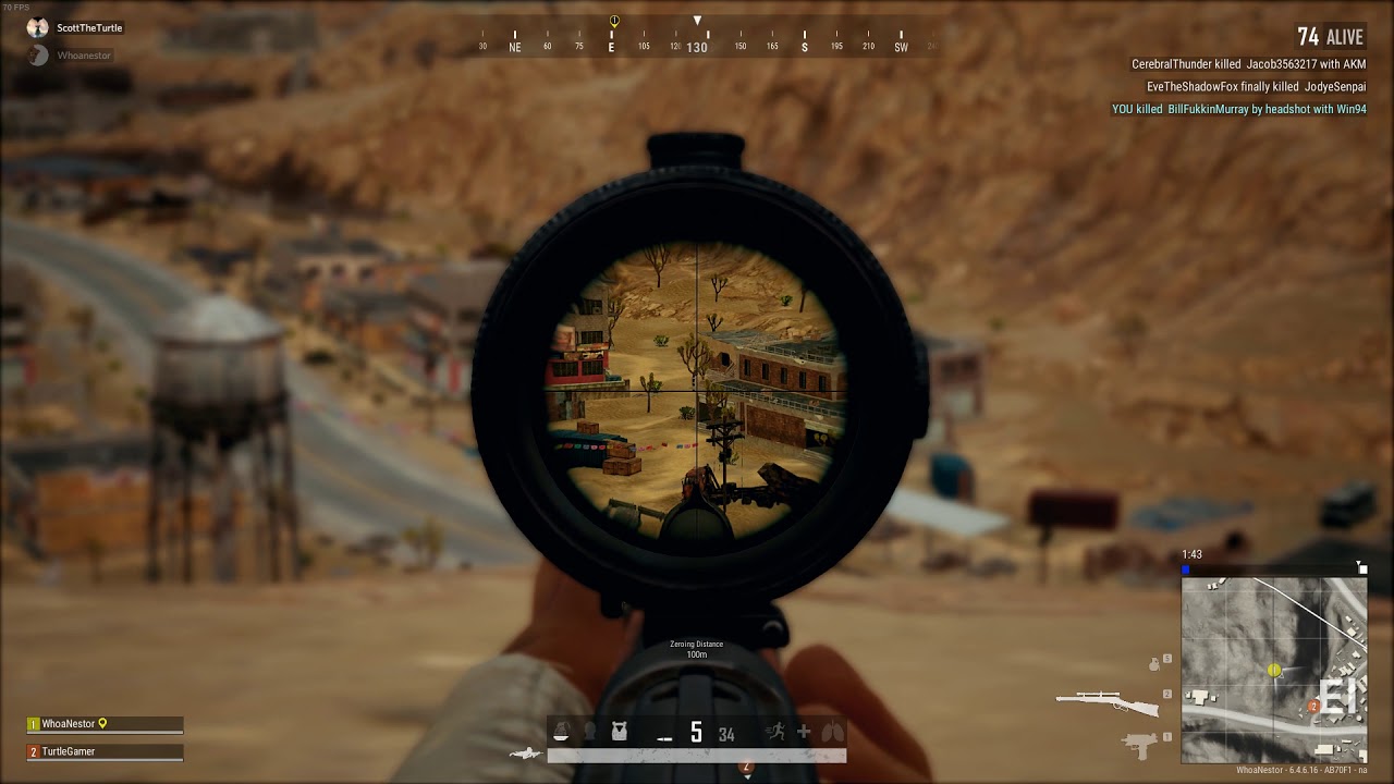 WIN96 Snipe in the head with SCOTT - YouTube