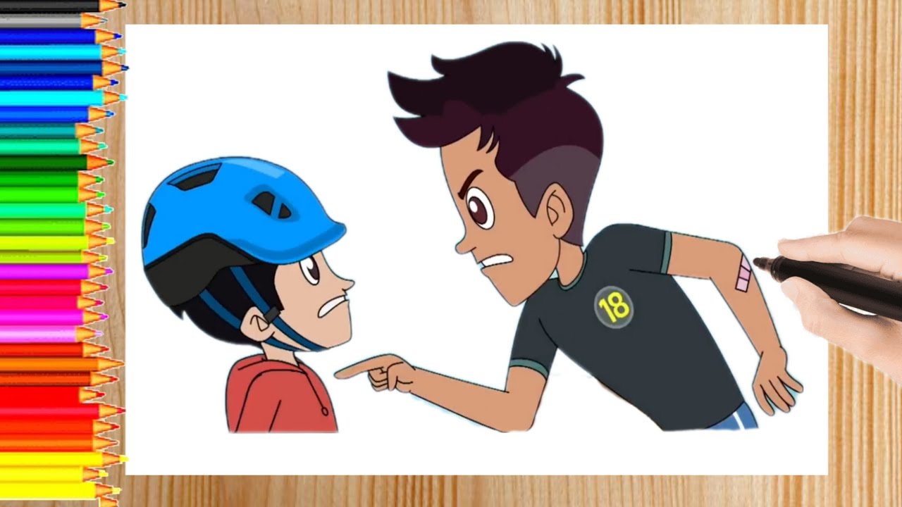 চিক্কু বানটি দুষ্টমির ছবি আঁকা /chikoo bunty cartoon drawing / Chiku ...