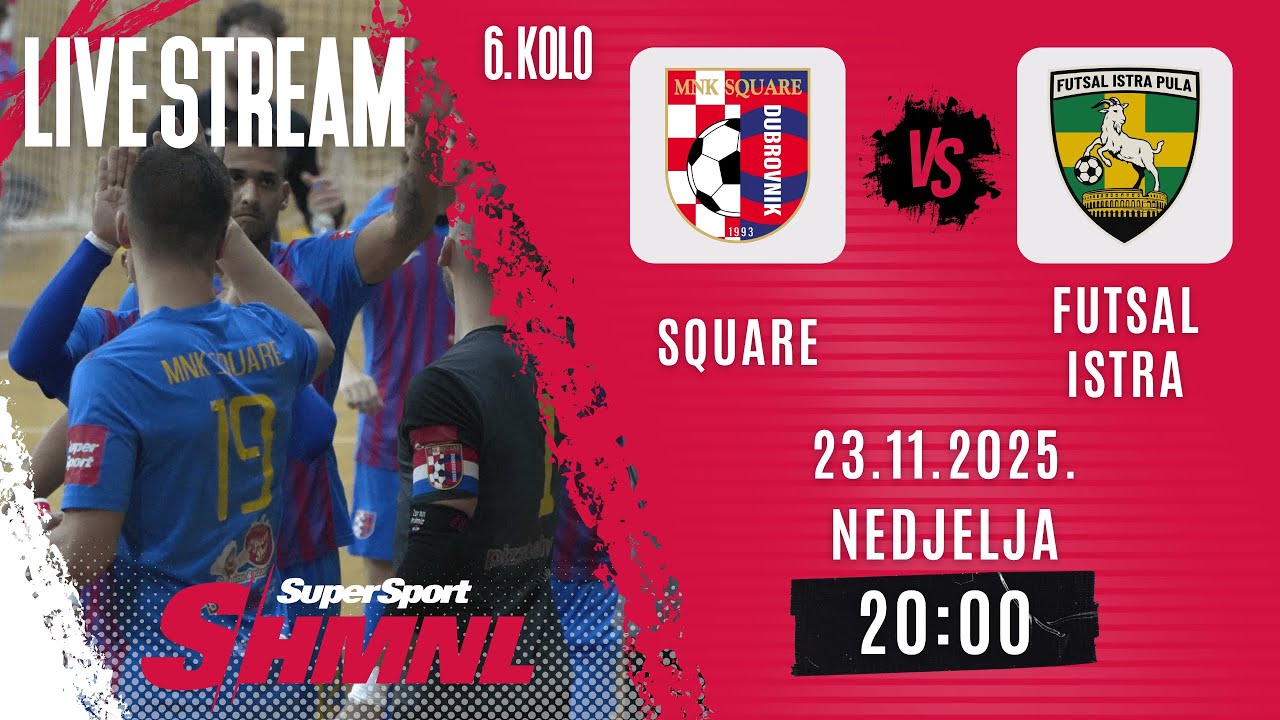 SS HMNL VI. kolo | MNK Square - Futsal Istra - YouTube