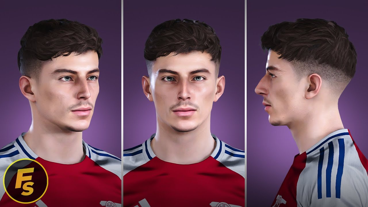 Kai Havertz Face 2024 - PES 2021 & FL24 - YouTube