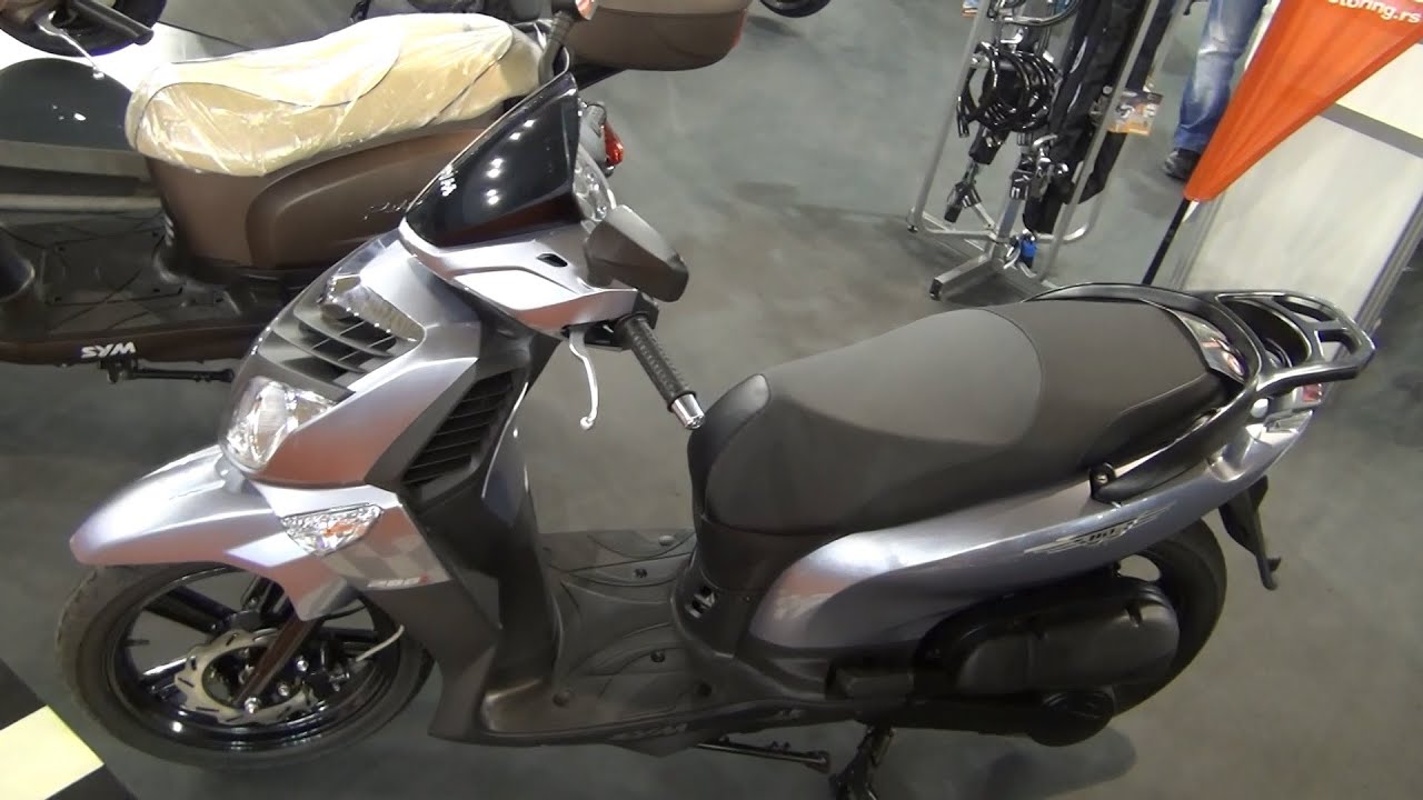 SYM HD2 200i Exterior and Interior in 3D 4K UHD - YouTube