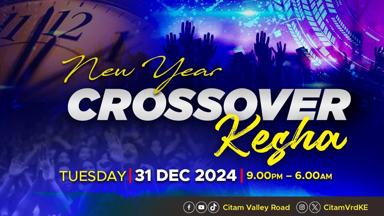 NEW YEAR CROSSOVER KESHA II 31ST DECEMBER 2024 - 1ST JANUARY 2025 - YouTube