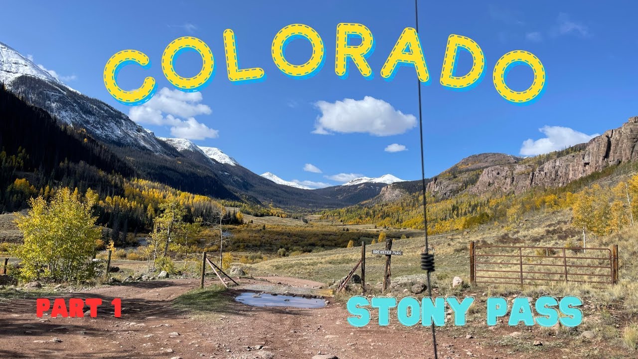 Off Road Overland in Colorado 😳 Stony Pass 😍 Creede to Silverton - YouTube