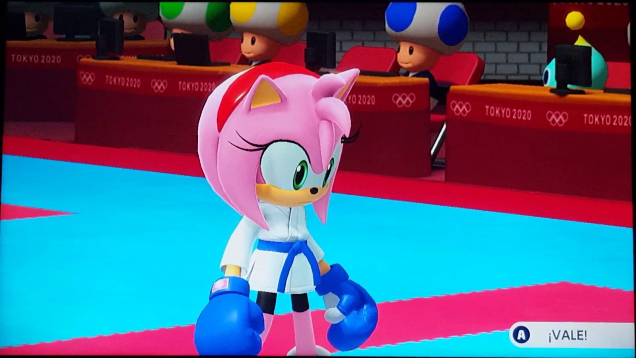 Mario & Sonic Tokyo 2020 Karate #85 (Amy) - YouTube