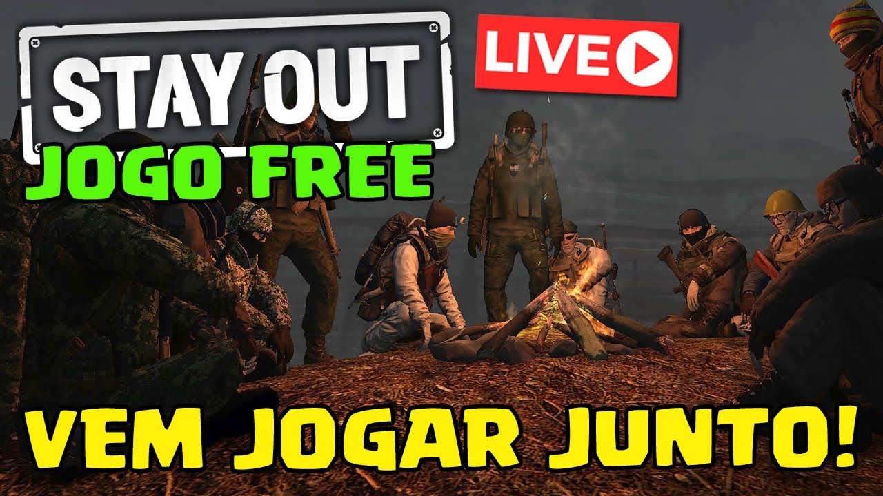 JOGANDO STAY OUT AO VIVO - SURVIVAL / MMO FREE ! - YouTube