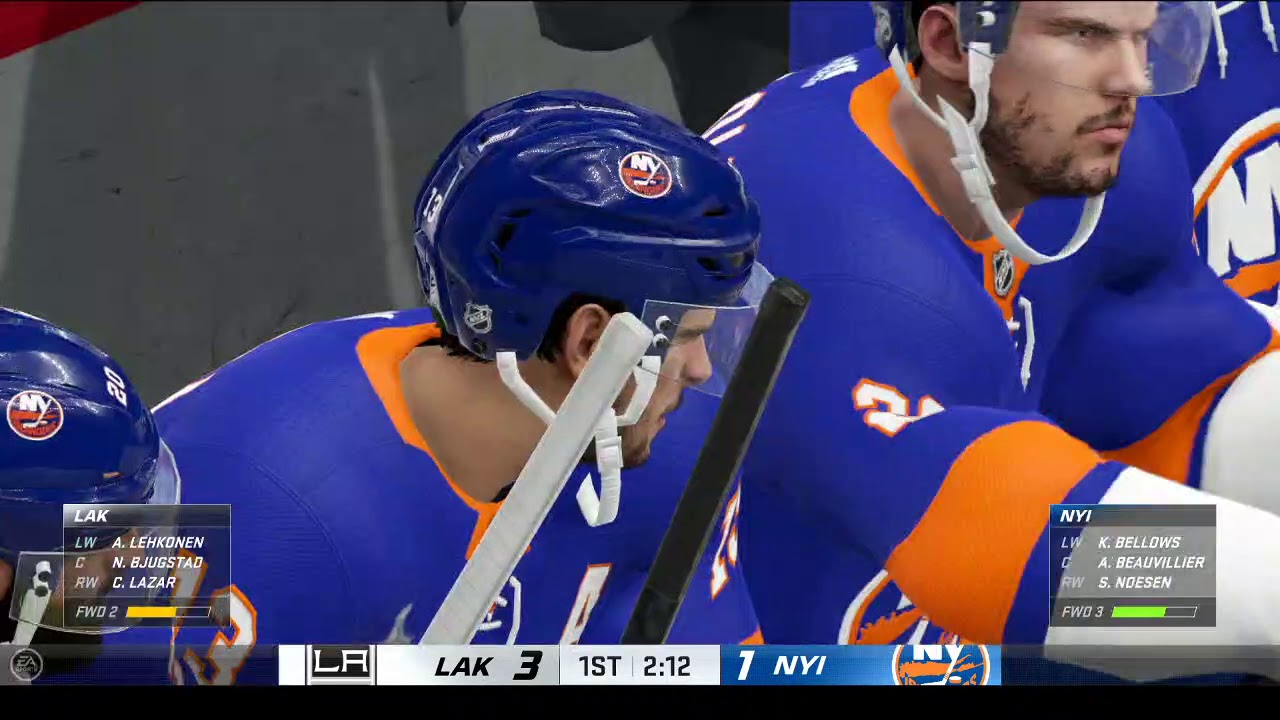 Nhl 20 franchise stanly cup finals game 2 - YouTube