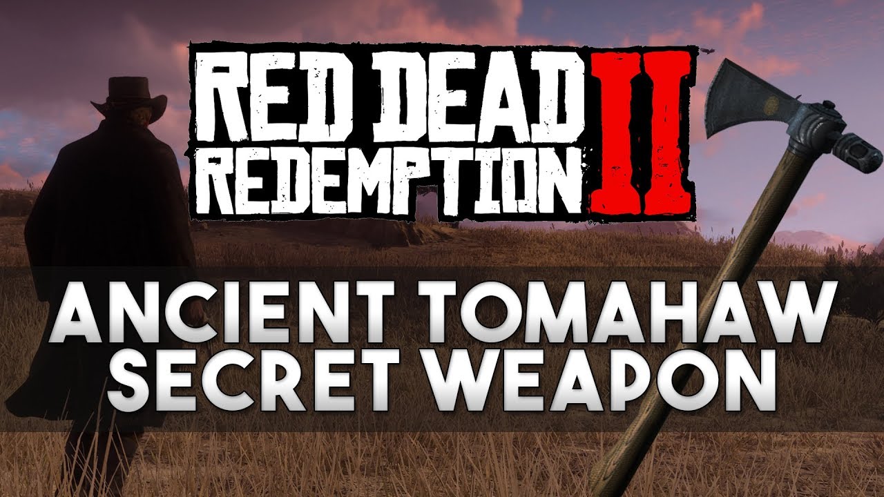 Red Dead Redemption 2 - Ancient Tomahawk Location (Secret Weapon) - YouTube