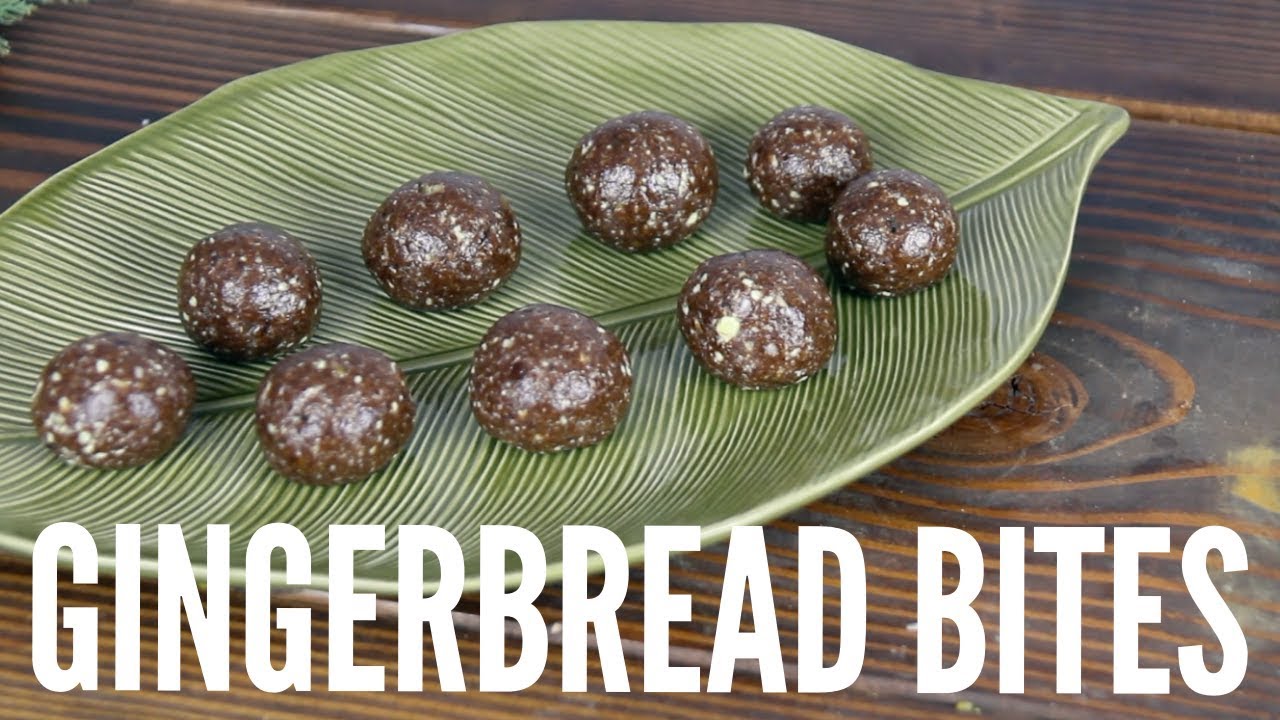 RECIPE: Collagen Gingerbread Bites - YouTube