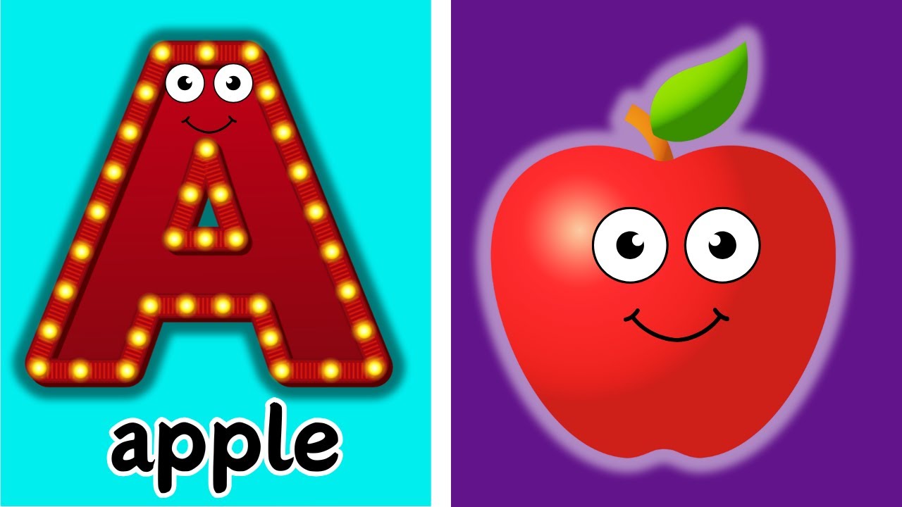 Fun ABC Phonics Song | A is for Apple | Learn Letters with Sounds ABC ...
