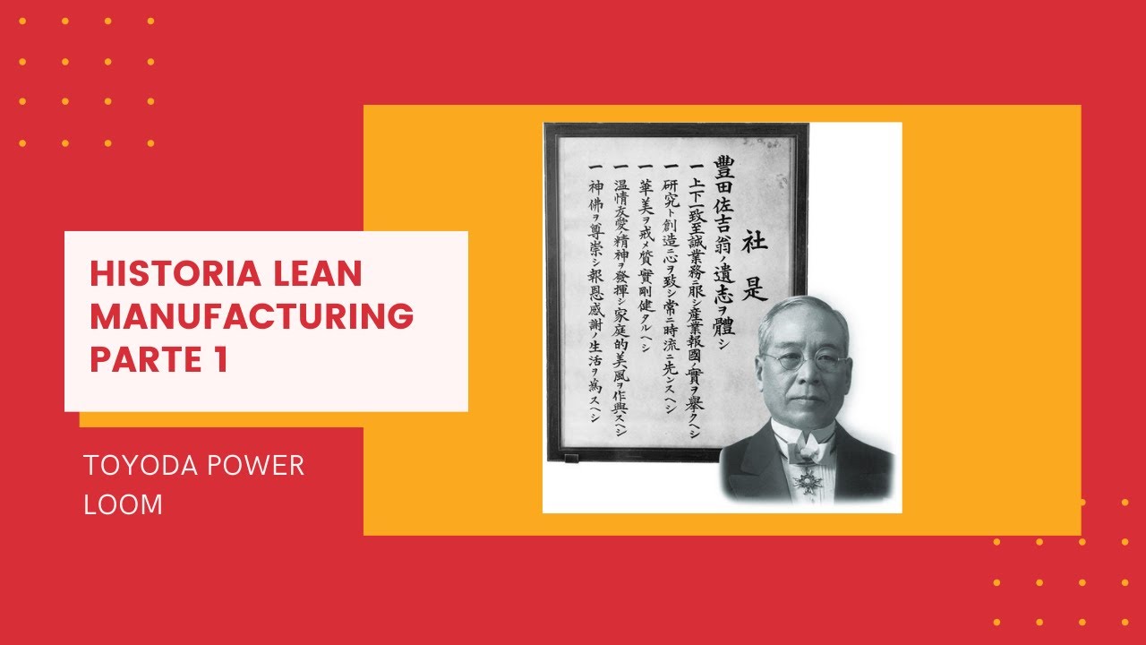 Historia de Lean Manufacturing (Parte 1): Toyoda Power Loom - YouTube