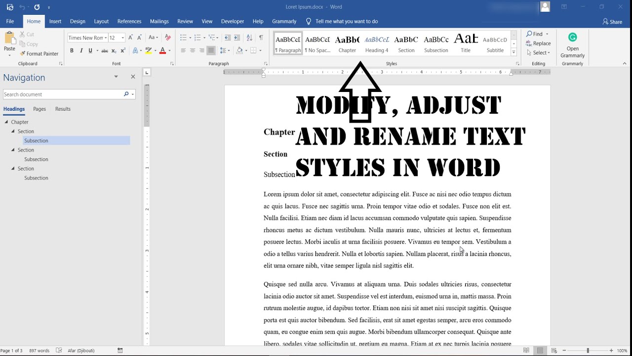 Modify Adjust And Rename Word s Paragraph And Headings Styles font modify-adjust-and-rename-word-s-paragraph-and-headings-styles-font