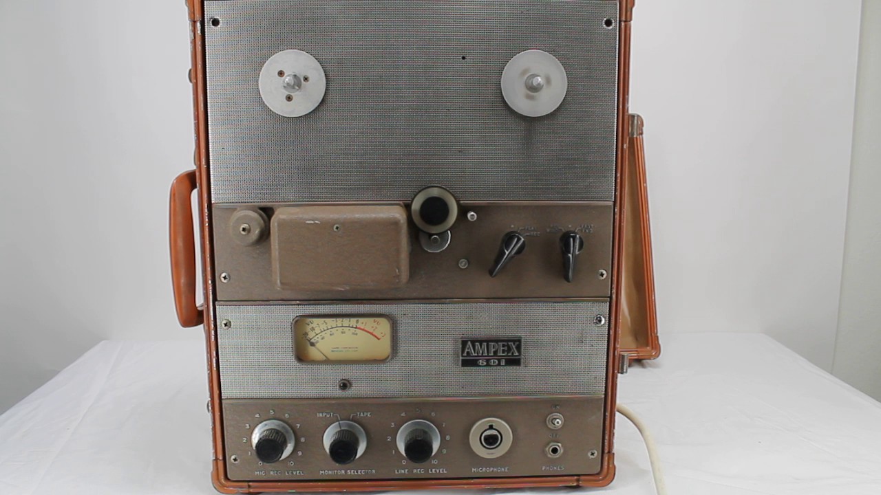 AMPEX 601 Demo - YouTube