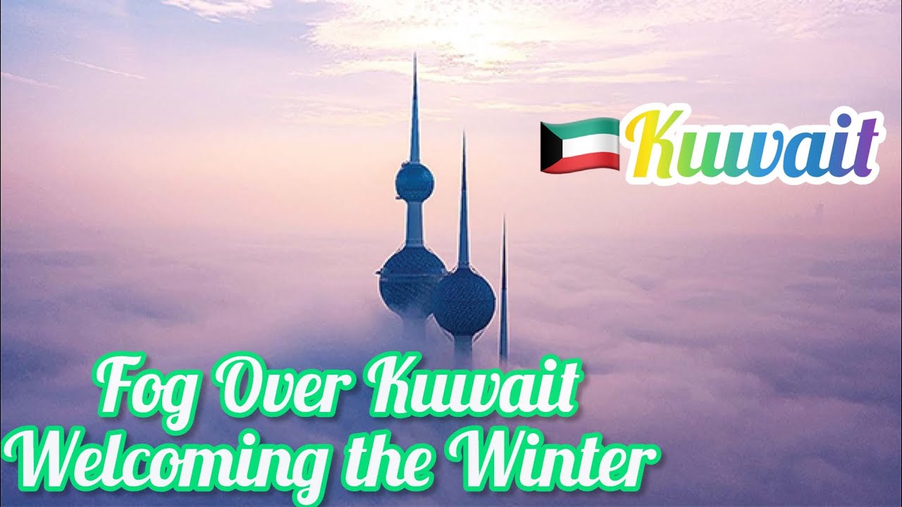 Fog Forming Over the City|Kuwait Winter Climate|Time lapse Shuaiba to ...