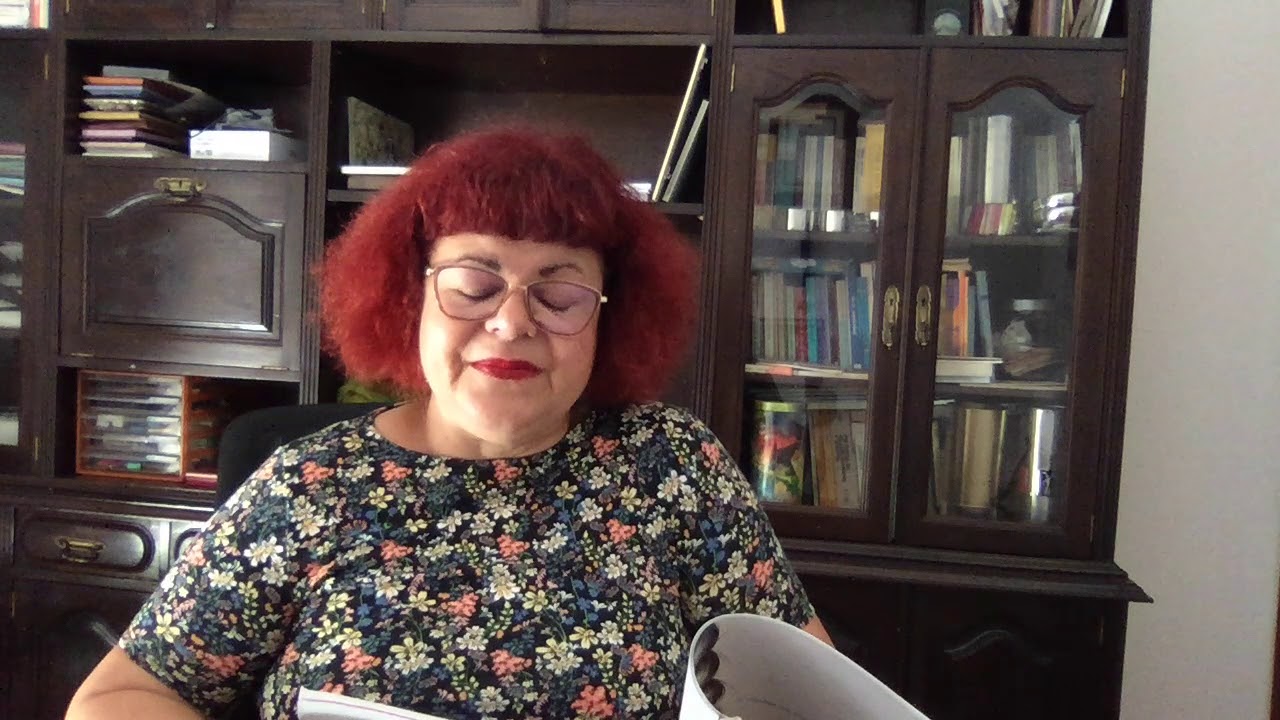 Maria Toscano Lê poema 'asas de palavras' 2002 - YouTube