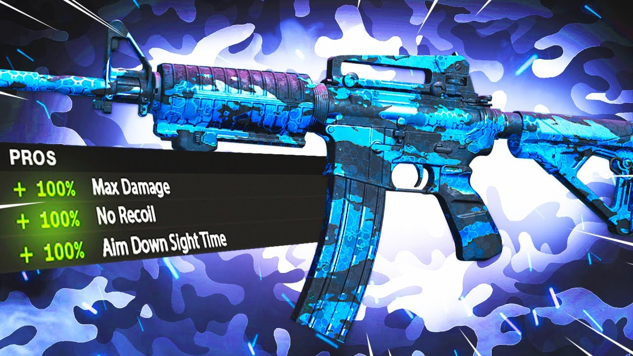 the SECRET *ONE BURST* M16 Build is BROKEN in MW2! (Best M16 Class ...
