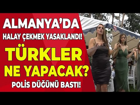 Almanya'da düğün yasakları! Artık isteyen istediği kadar kişiyle halay çekemeyecek! Son dakika haber